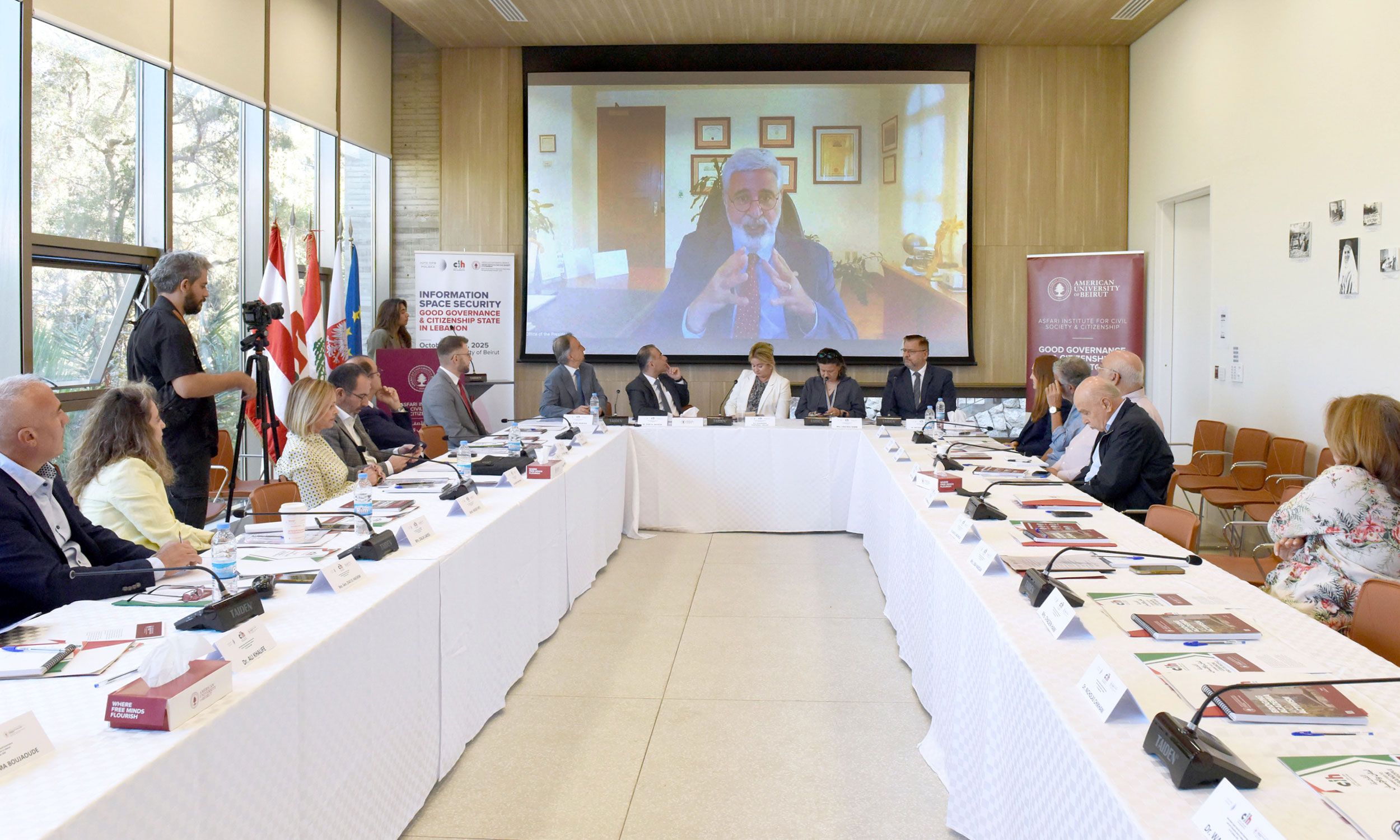 AUB, Civic Influence Hub, and INFO OPS Poland Foundation Convene Lebanese–Polish Consultation on ...