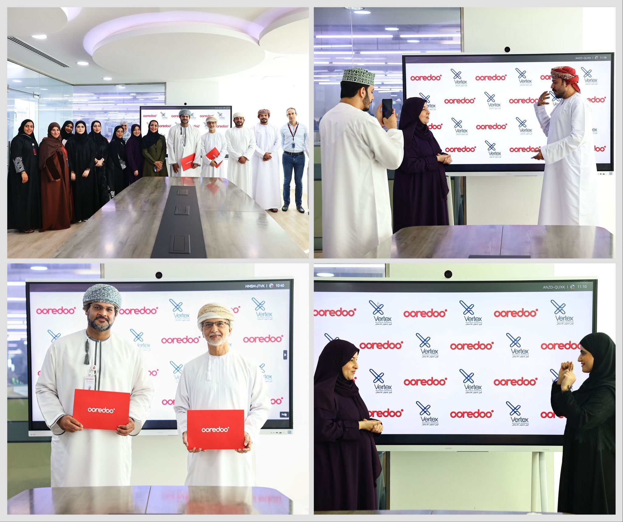 Ooredoo and Vertex Partner to Champion Inclusion for Oman’s Deaf and Hard of Hearing Youth! | Al ...