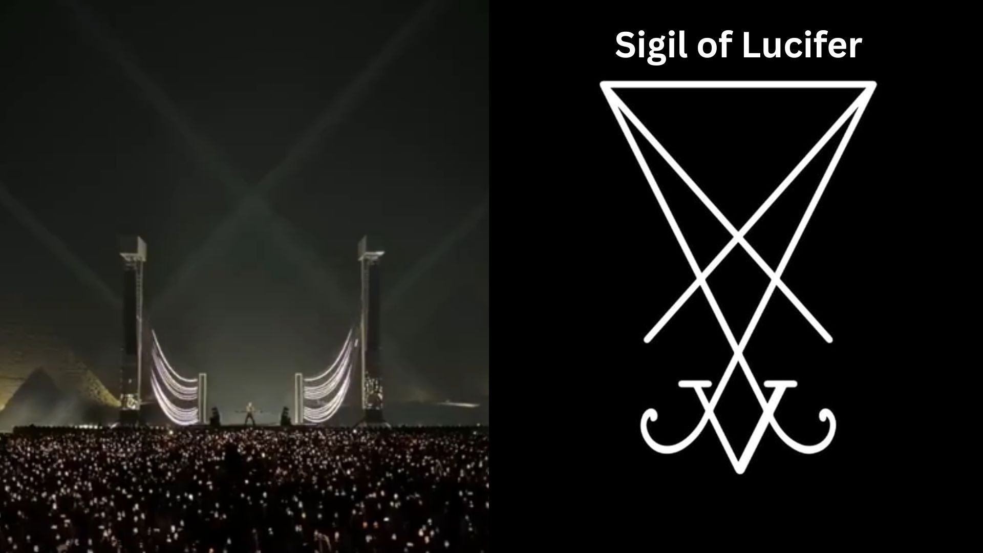 Satanic ritual? Anyma Pyramids concert sparks debate | Al Bawaba