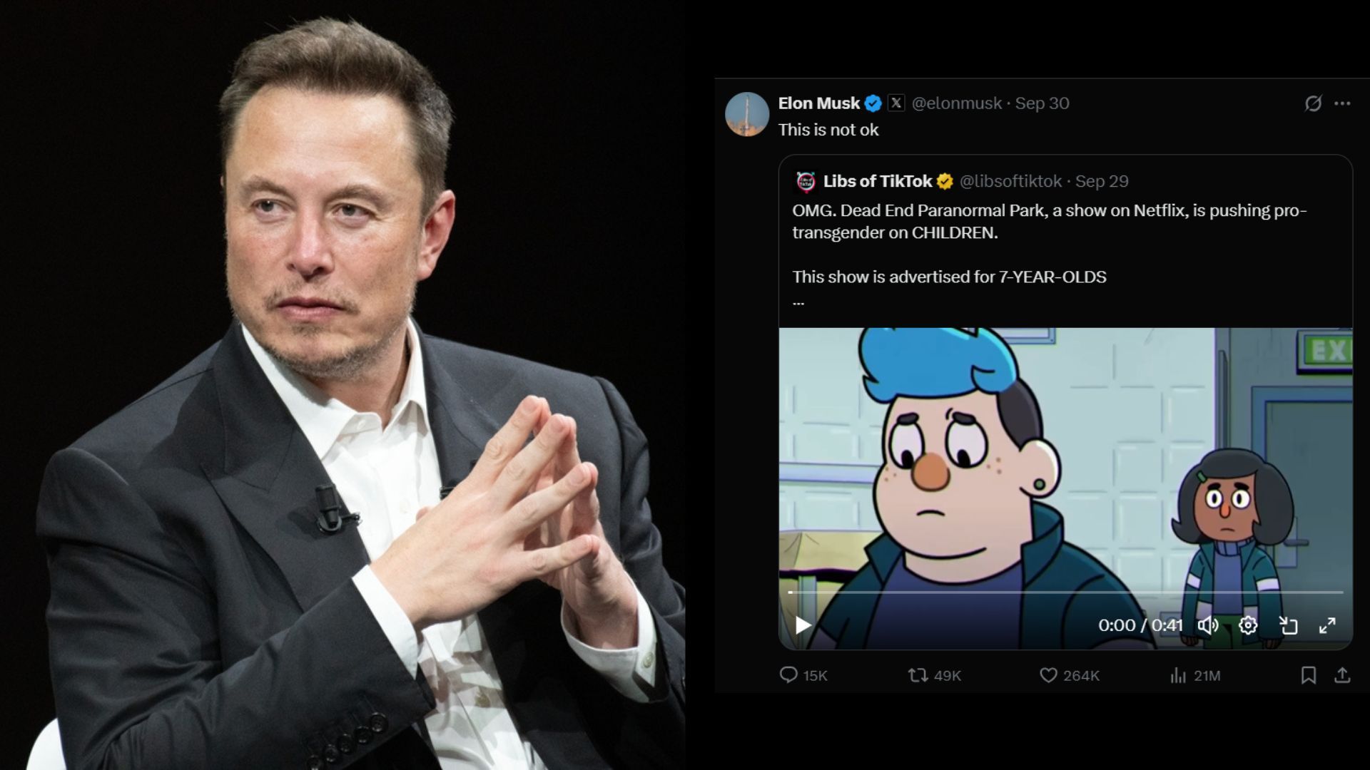Musk cancels Netflix: Causes a spree of boycott calls over 'pro-trans ...