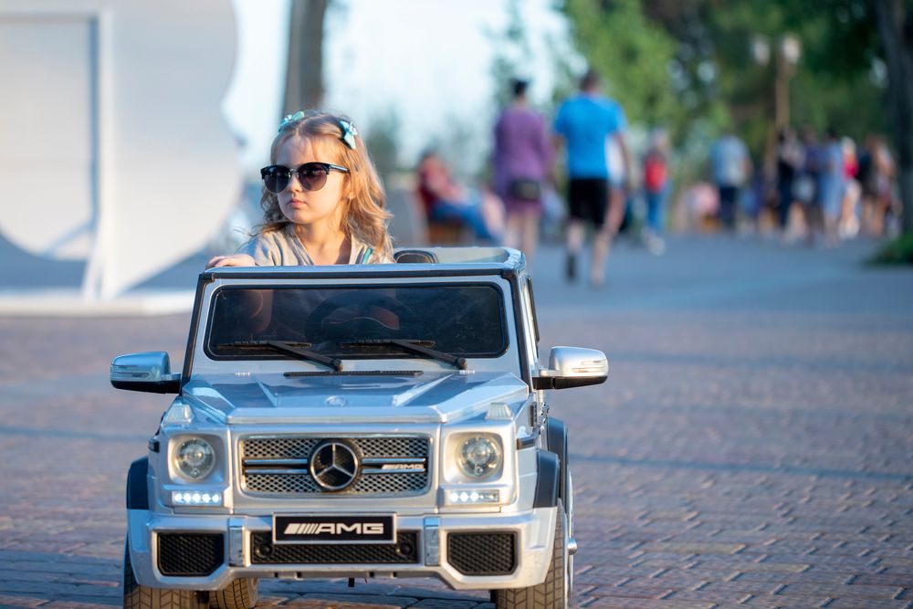 Want a luxury car for your kid? Mercedes releases electric car for ...