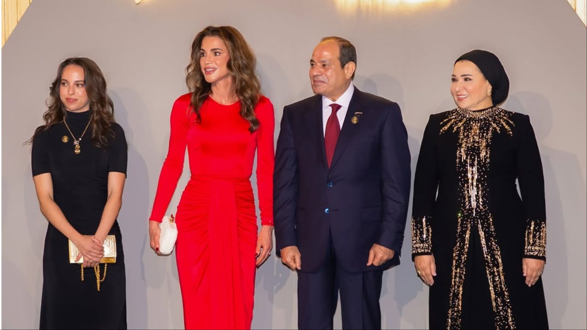 Queen Rania, Princess Salma attend Grand Egyptian Museum Opening | Al Bawaba