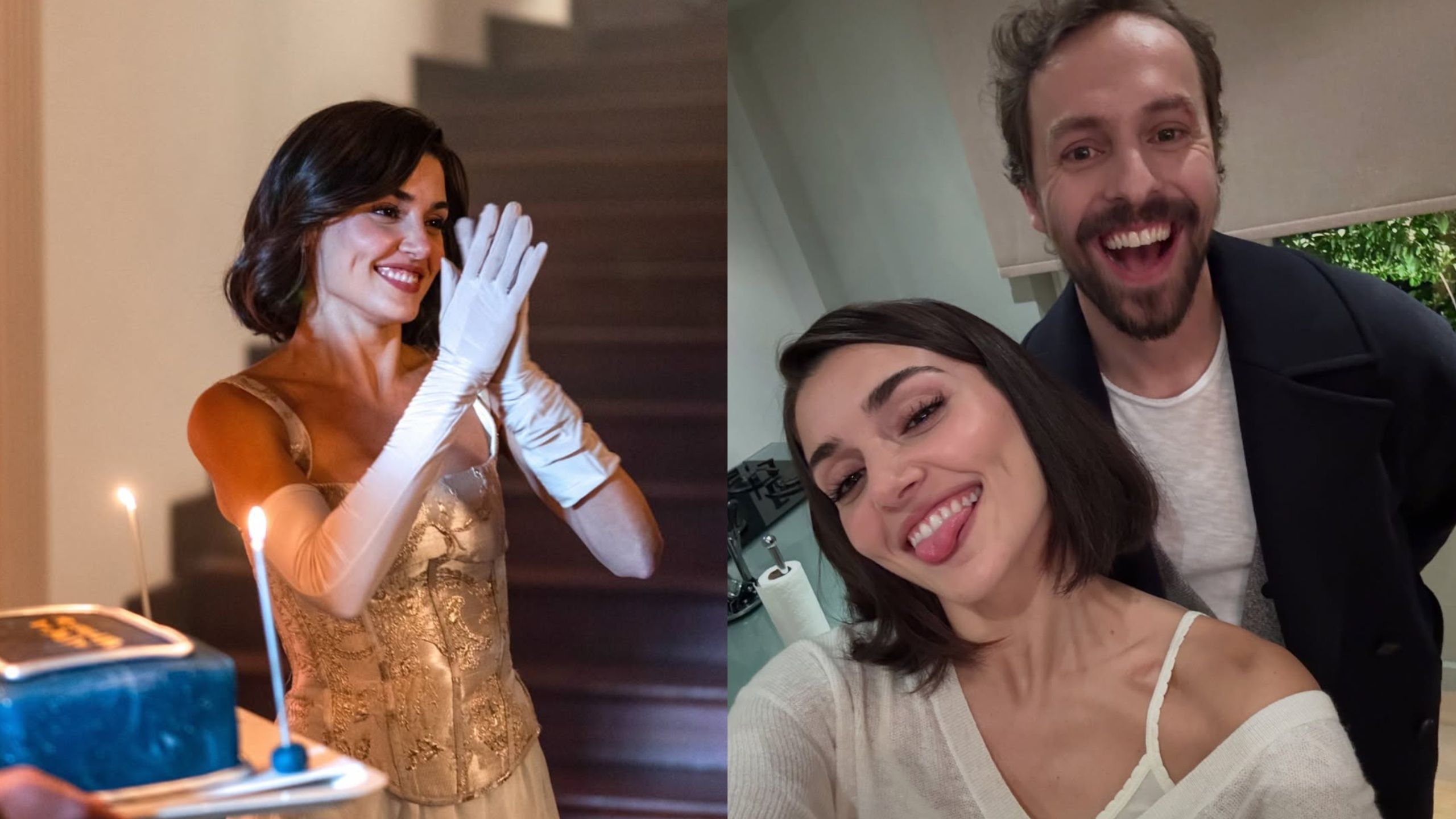 Hande Erçel shares exciting behind-the-scenes from İki Dünya Bir Dilek ...