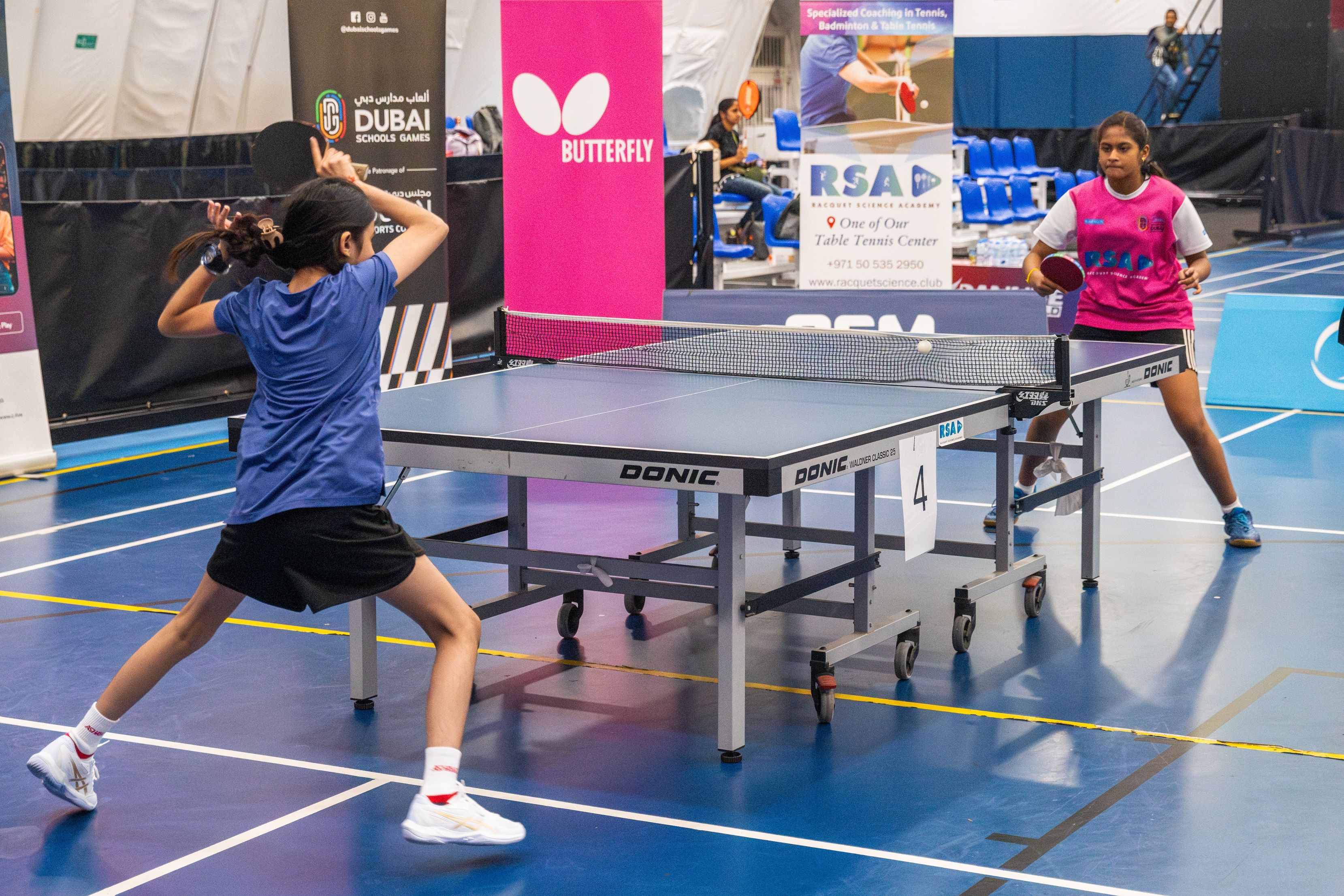 Top School Talents Shine in Table Tennis and Golf at MIDEA Dubai ...