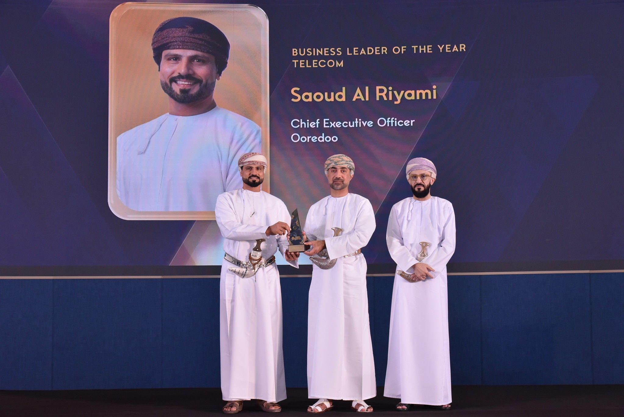 Saoud Al Riyami Named Business Leader of the Year – Telecom, at the ...
