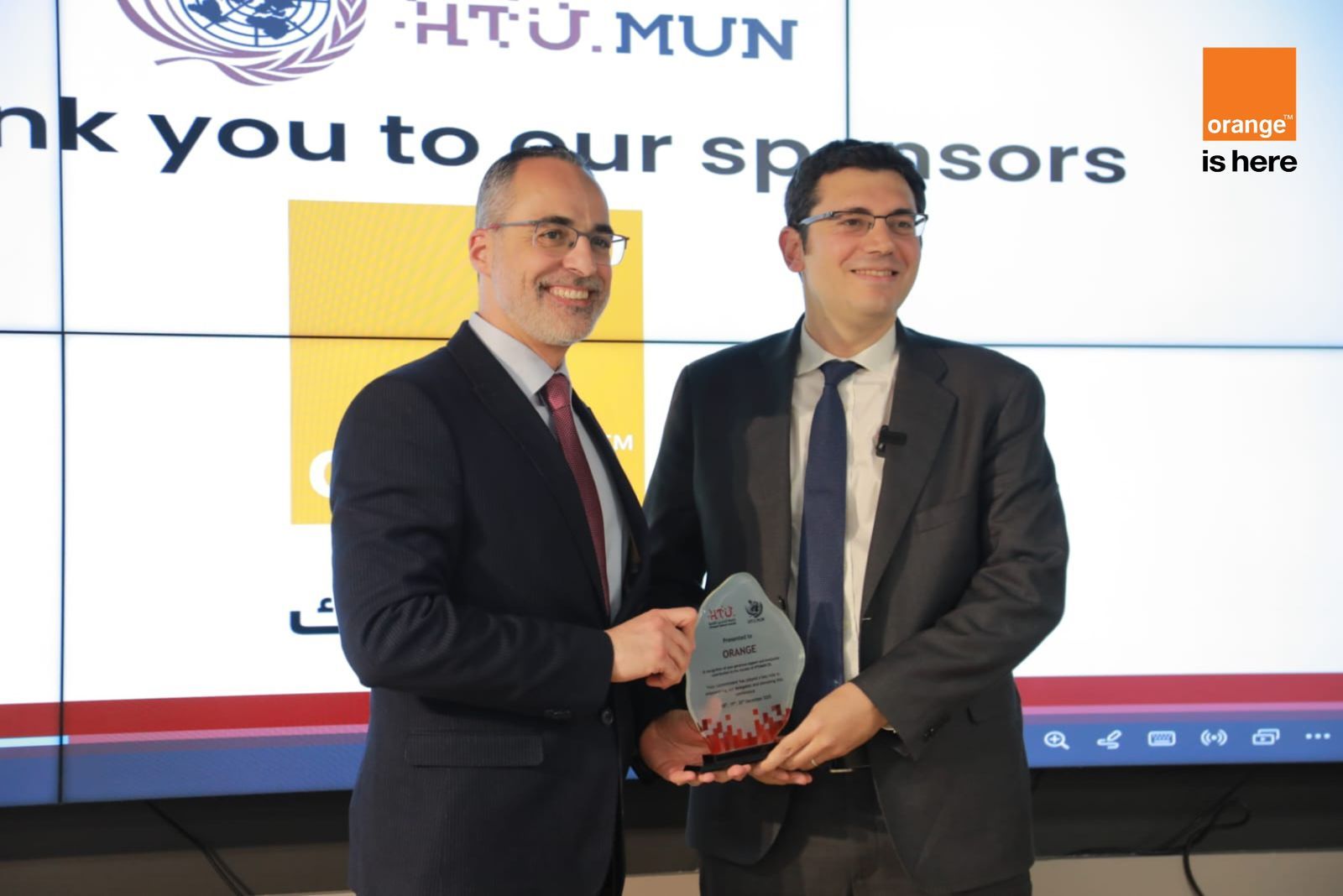 The CEO of Orange Jordan Participates in the Closing of the Model ...
