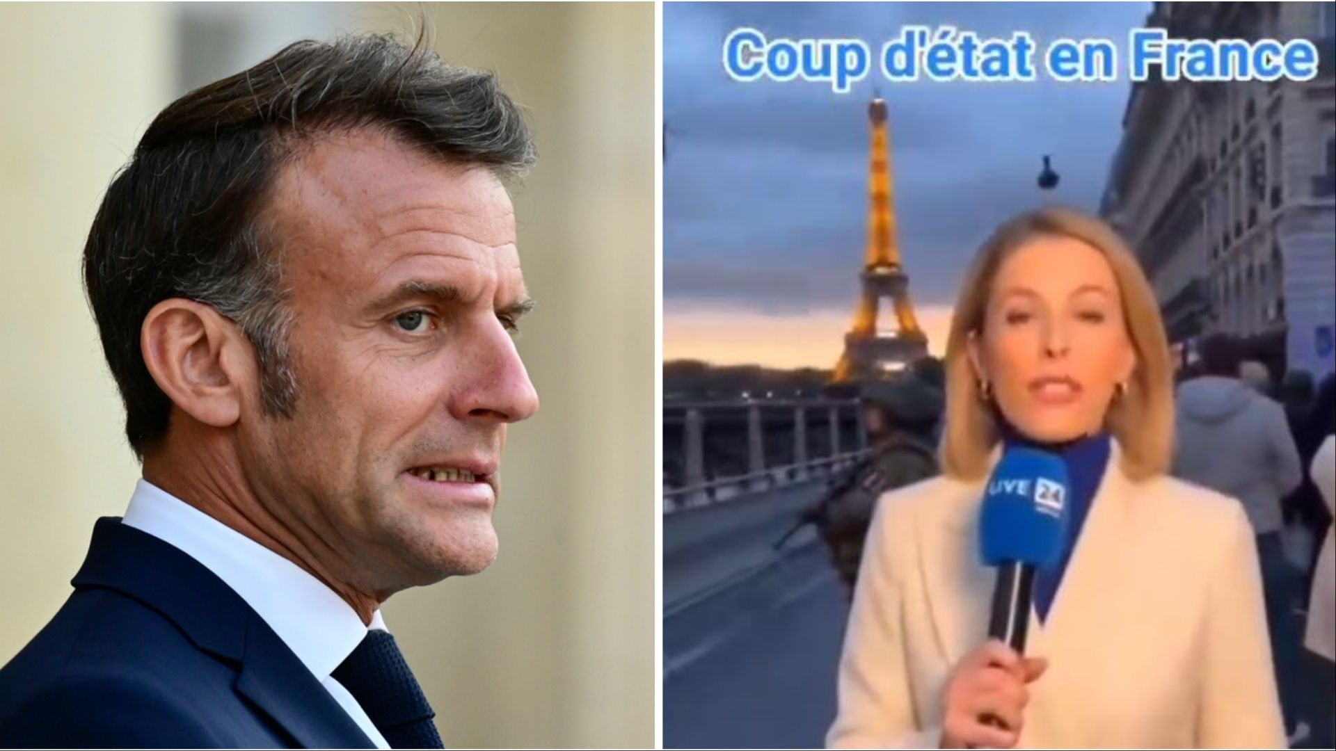 Video of a coup in France goes viral. What's happening? | Al Bawaba