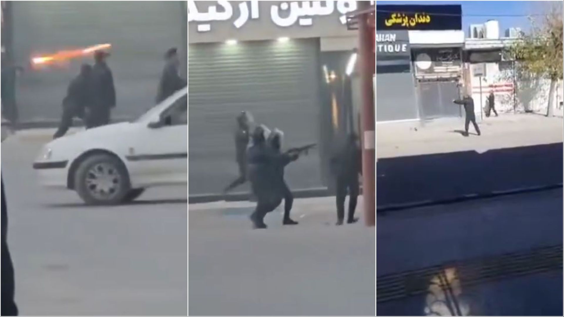 Clear video shows security forces directly shooting protesters in Iran ...