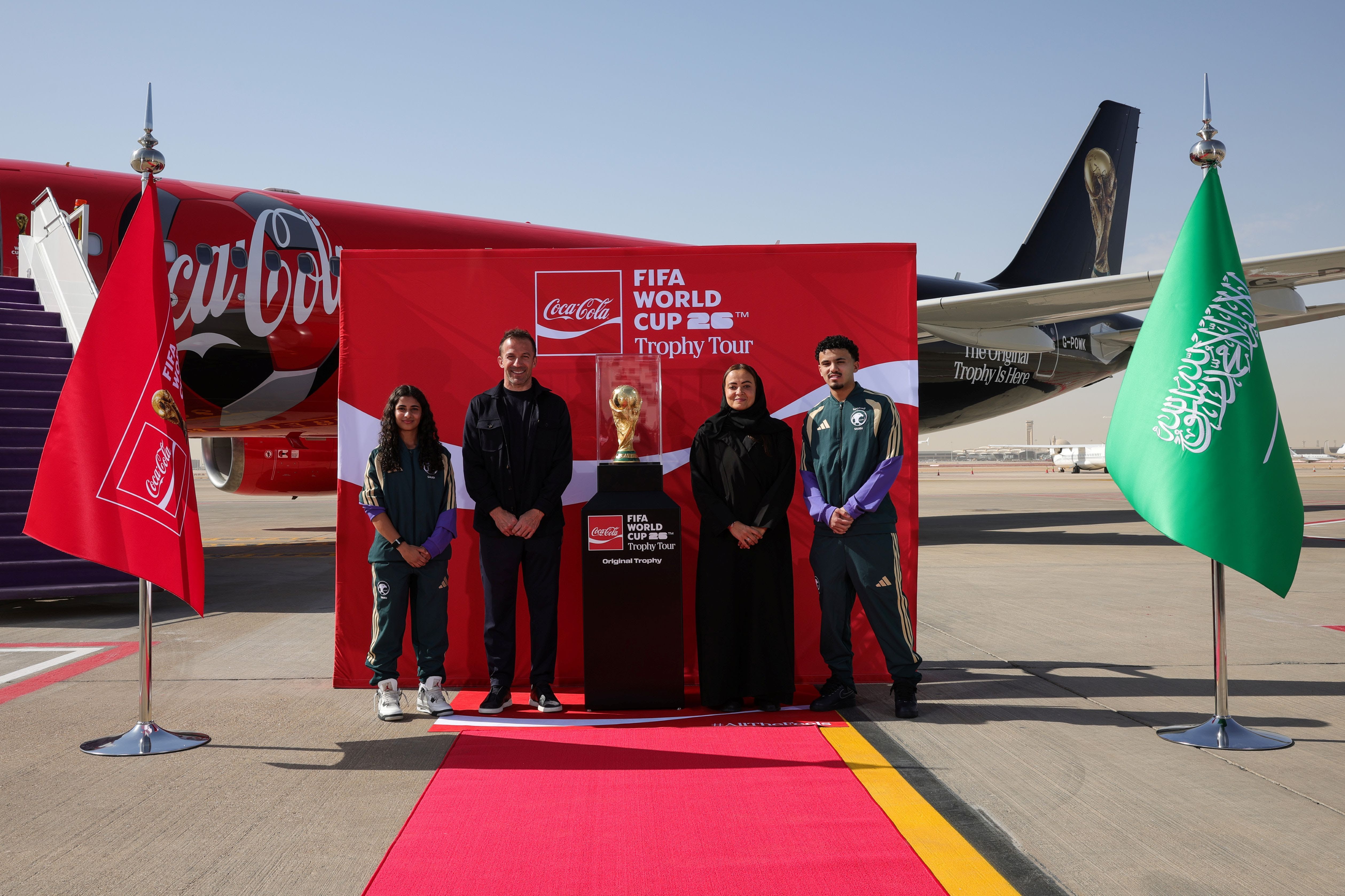 Fifa World Cup™ Trophy Tour by Coca-cola Begins in Riyadh, Saudi Arabia ...