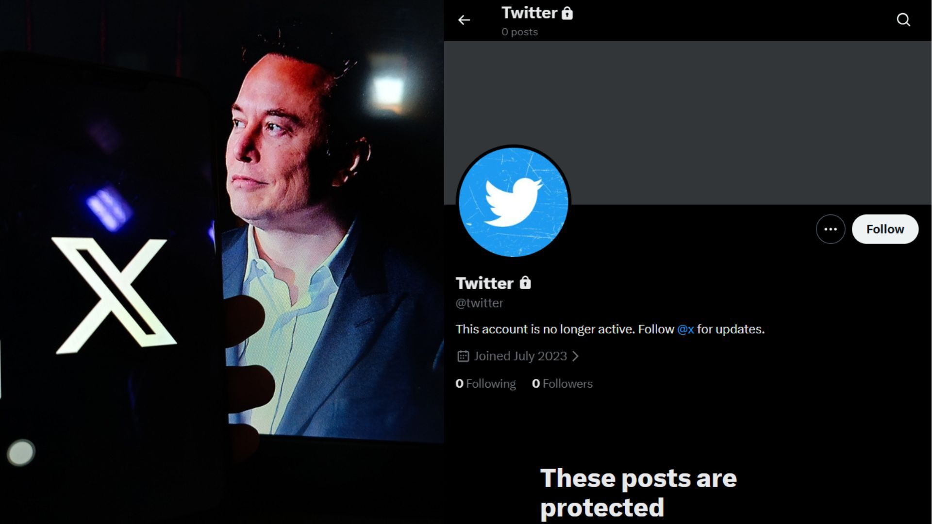 Musk's X suspends official Twitter account | Al Bawaba