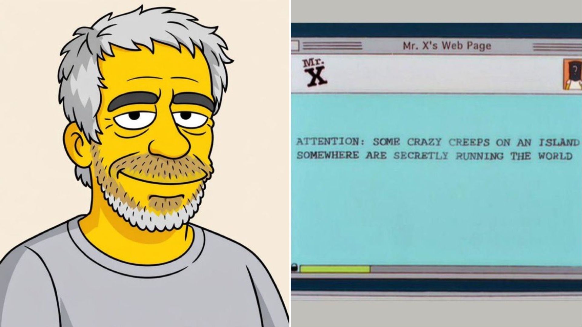 'Crazy creeps on island are running the world': Did The Simpsons ...