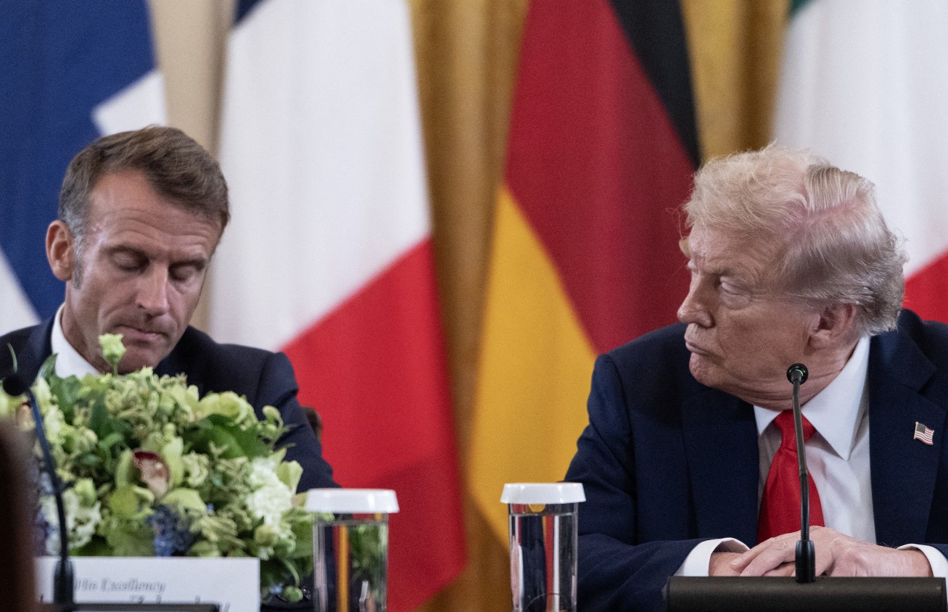 Macron is still recovering from wife's face slap: Trump mocks French ...