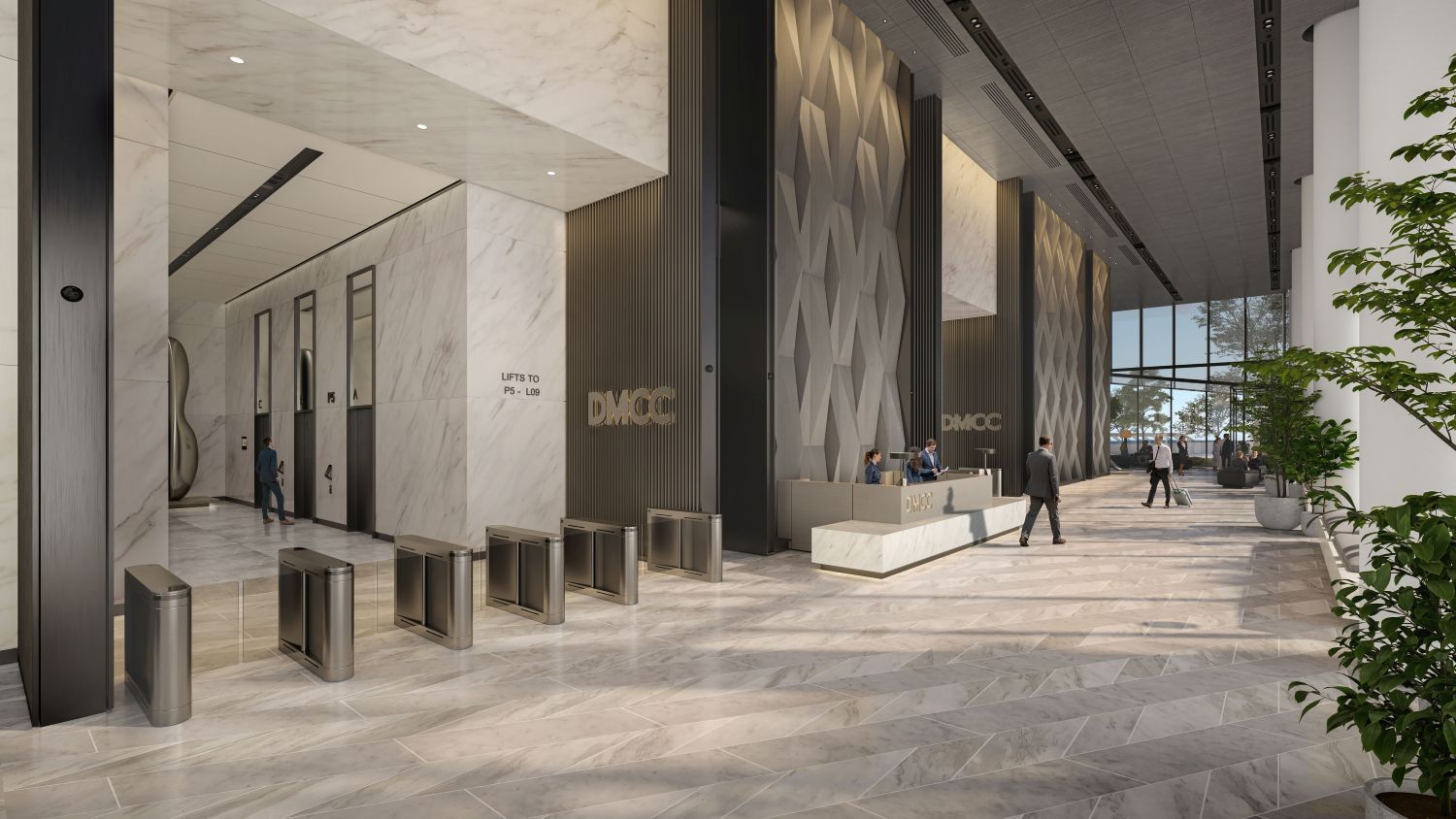 DMCC Launches Twin Commercial Towers One Uptown Place and Two Uptown ...