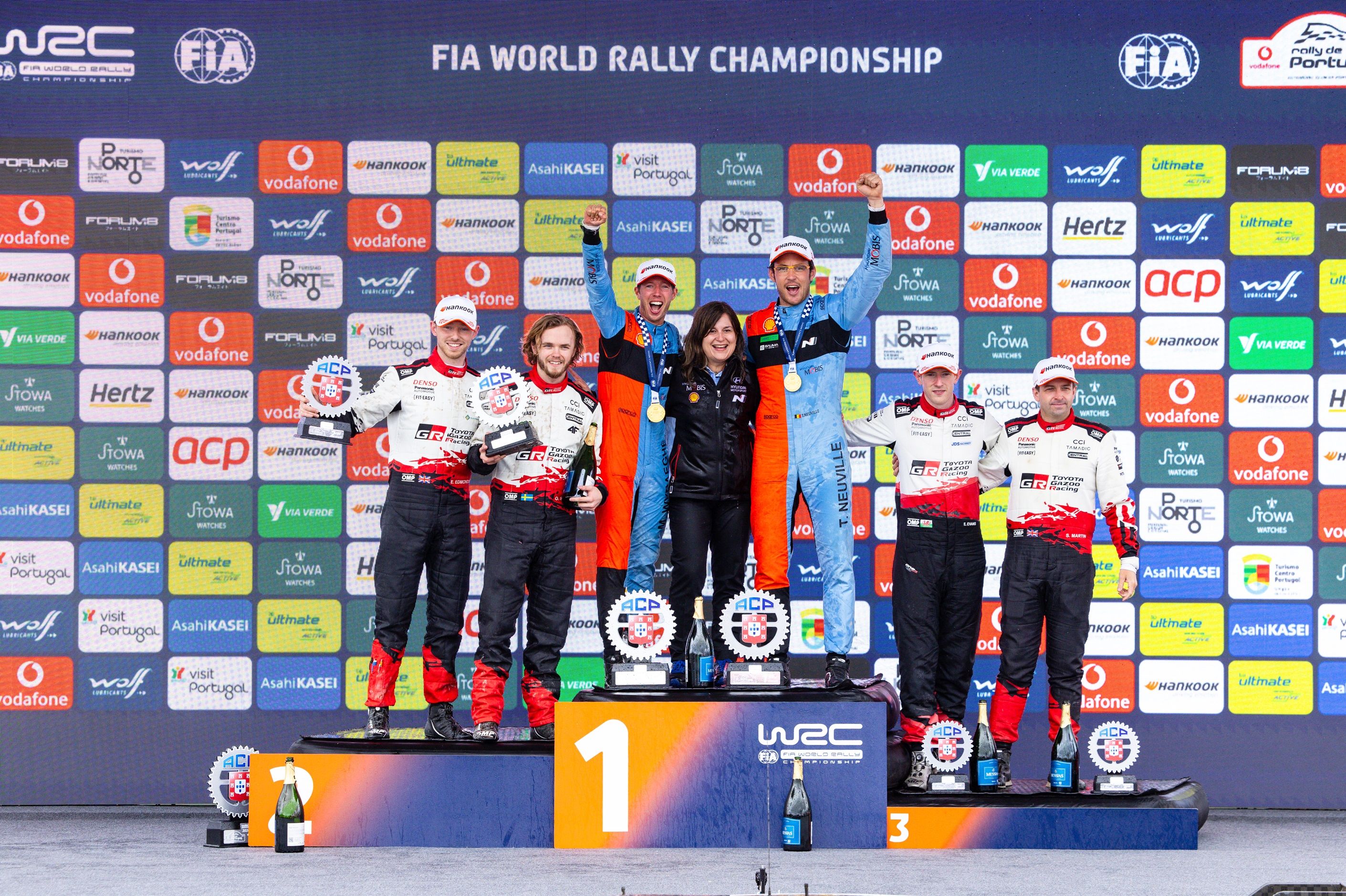 GAZOO Racing Seizes Double Podium at Rally de Portugal | Al Bawaba