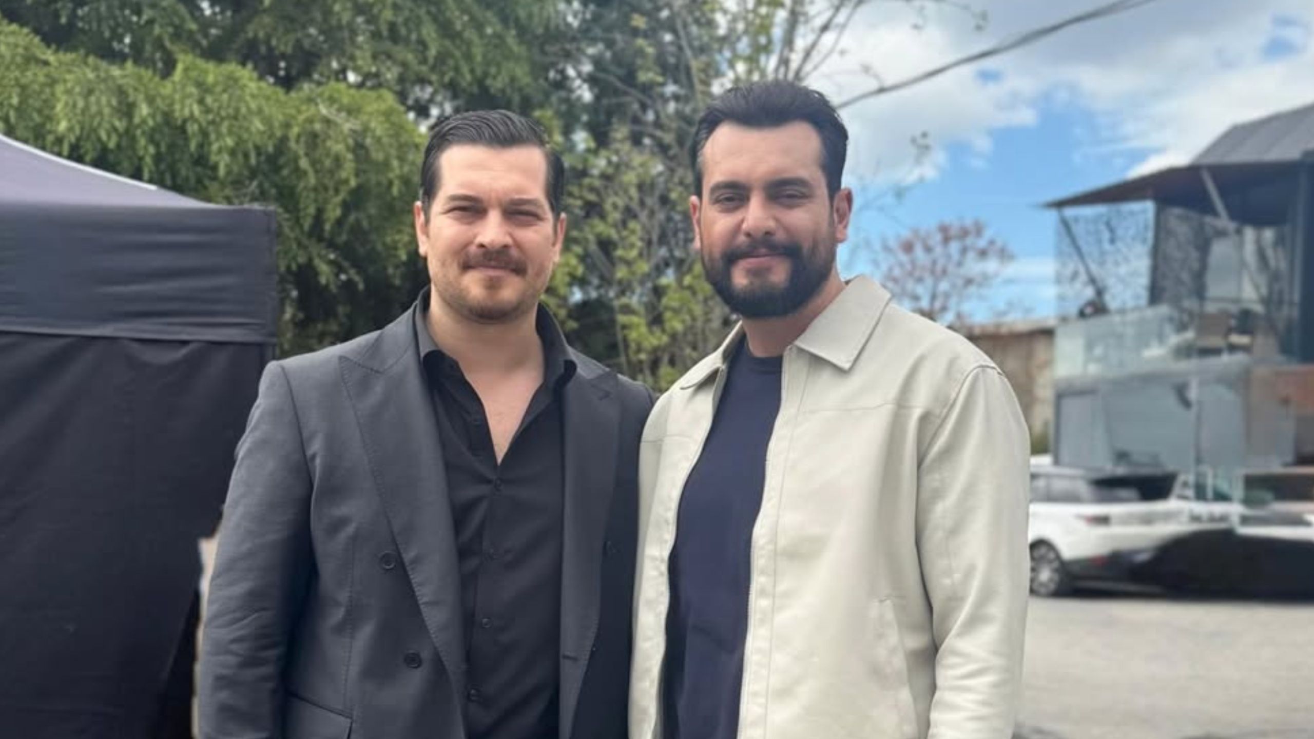 Samer Ismail and Çağatay Ulusoy reunite on “Eşref Rüya” set—Arabic ...