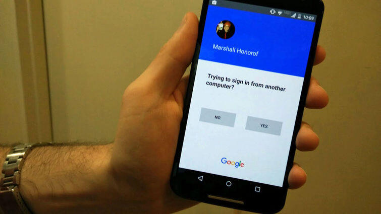 Google Prompt: Now you can securely sign into Google with one tap | Al ...