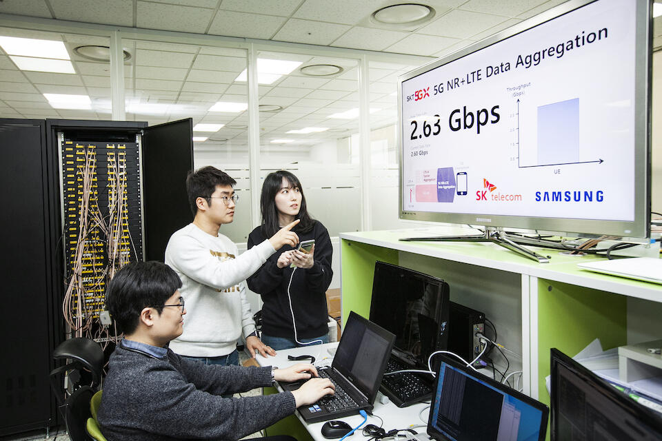 SK Telecom and Samsung Completed 4G-5G Network Dual Connectivity Test ...