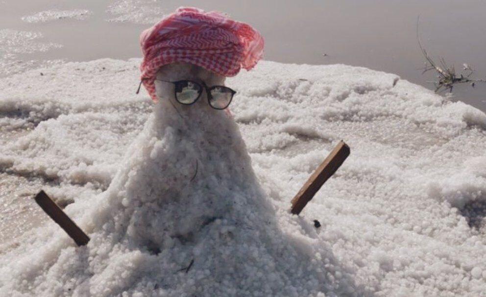 Snowman in the UAE. Can it be True? | Al Bawaba
