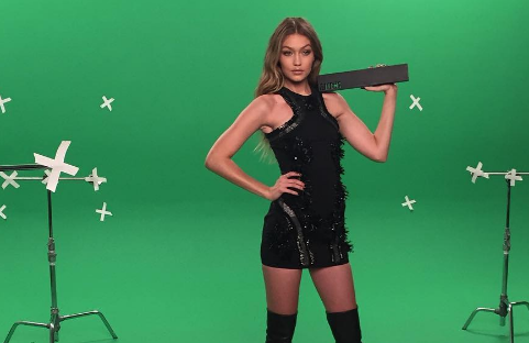 Gigi teases her new commercial as she gets ready to host iHeartRadio's ...