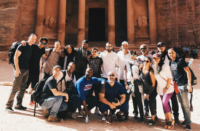 Will Smith and the Aladdin Crew Were Filming in Petra! | Al Bawaba