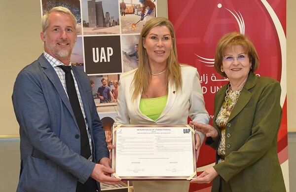 Zayed University signs MoU with Urban Arts Projects | Al Bawaba