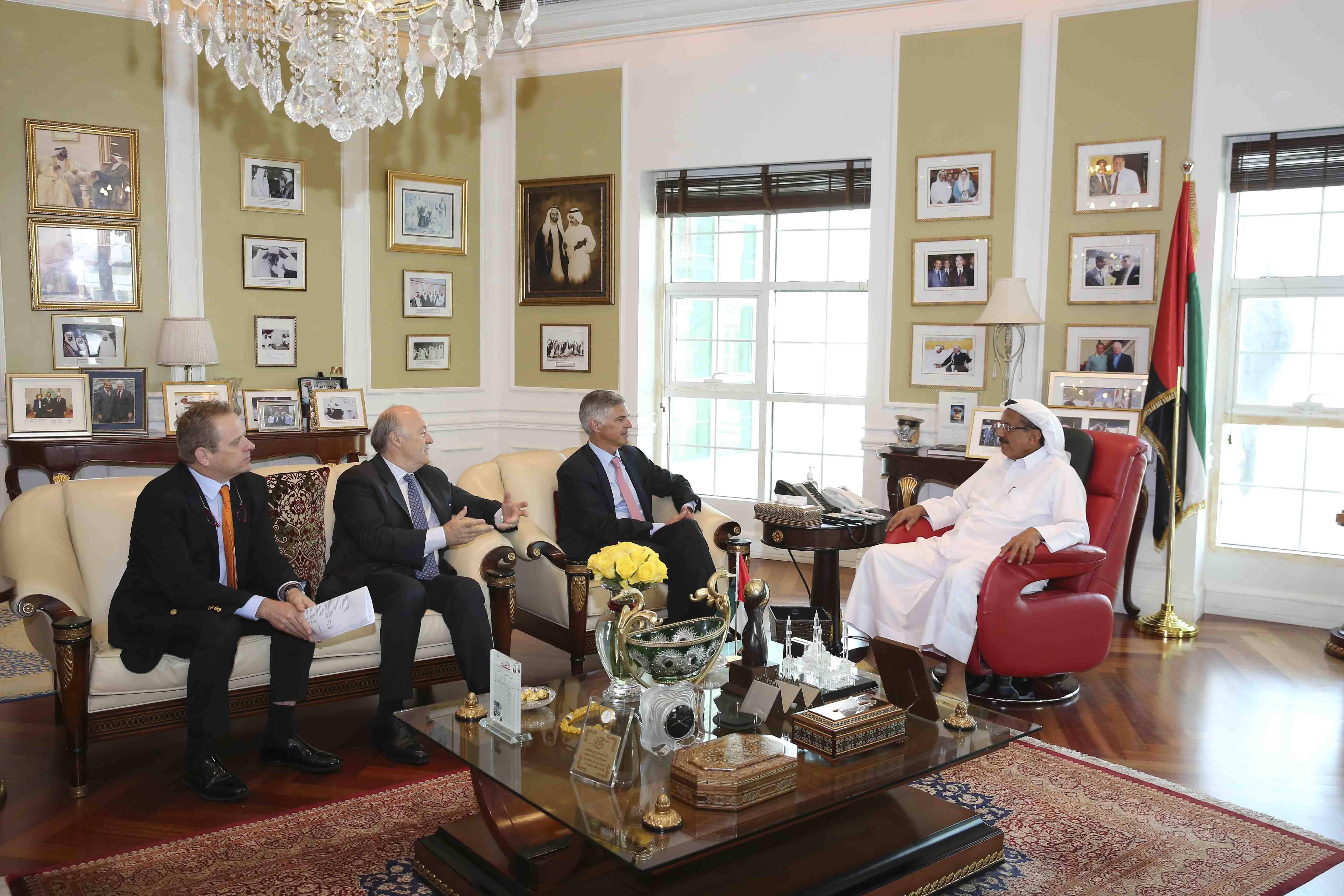 Al Habtoor Group Chairman welcomes Hilton Delegation Led by Christopher ...