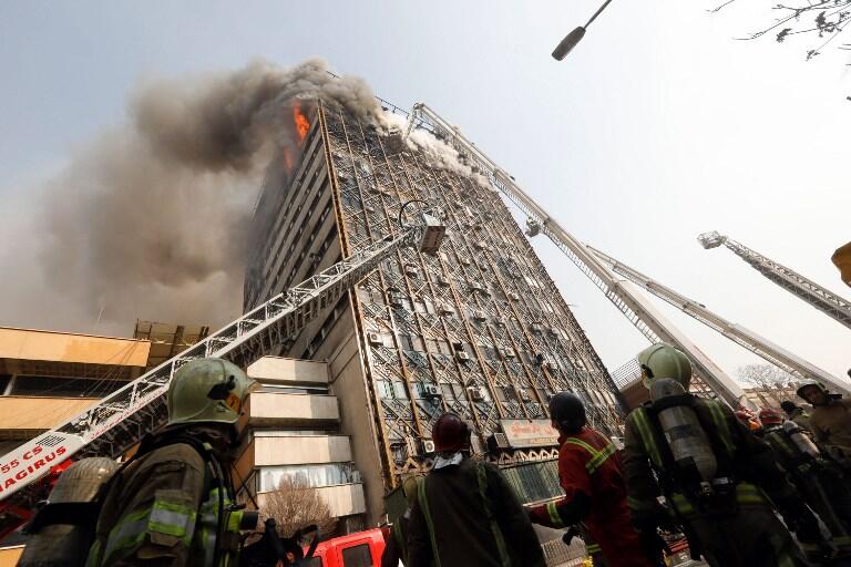 At least 30 killed as Tehran’s iconic Plasco building collapses after ...