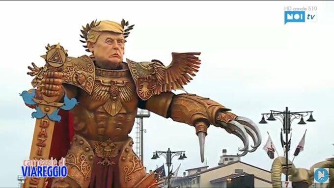 'God Emperor Trump' at Italy's Viareggio Carnival Delights Internet ...