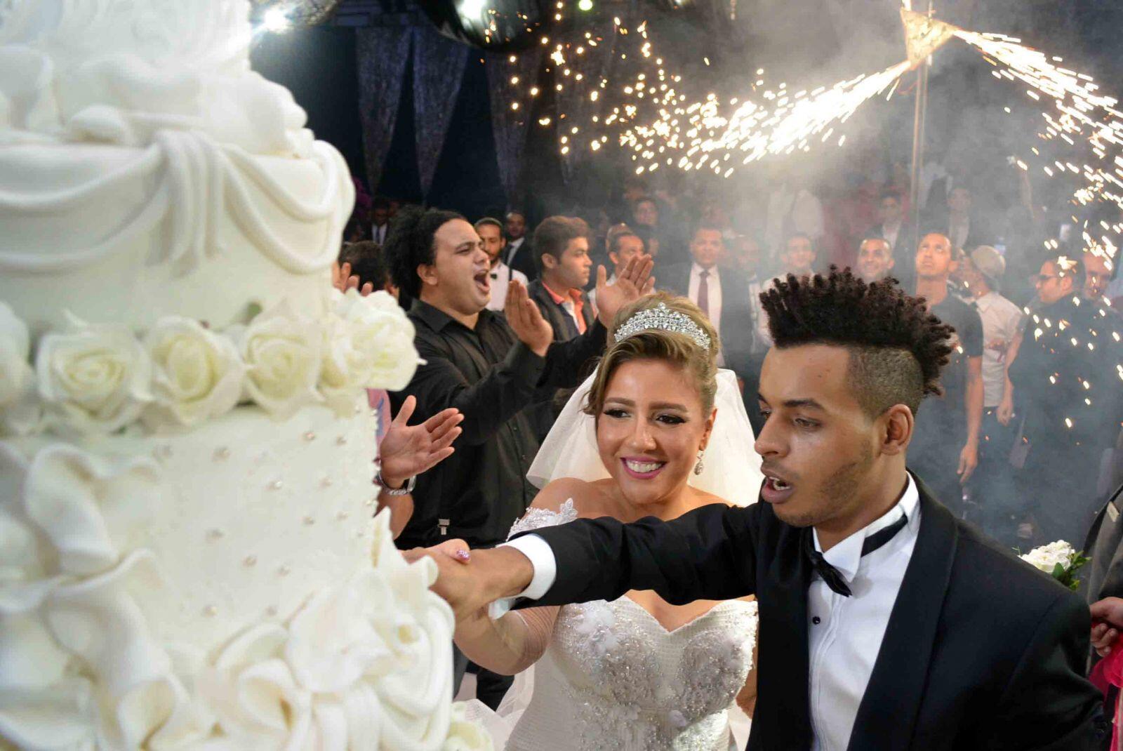 Cupid is happy now that Mai Kassab and Oka have tied the knot! | Al Bawaba