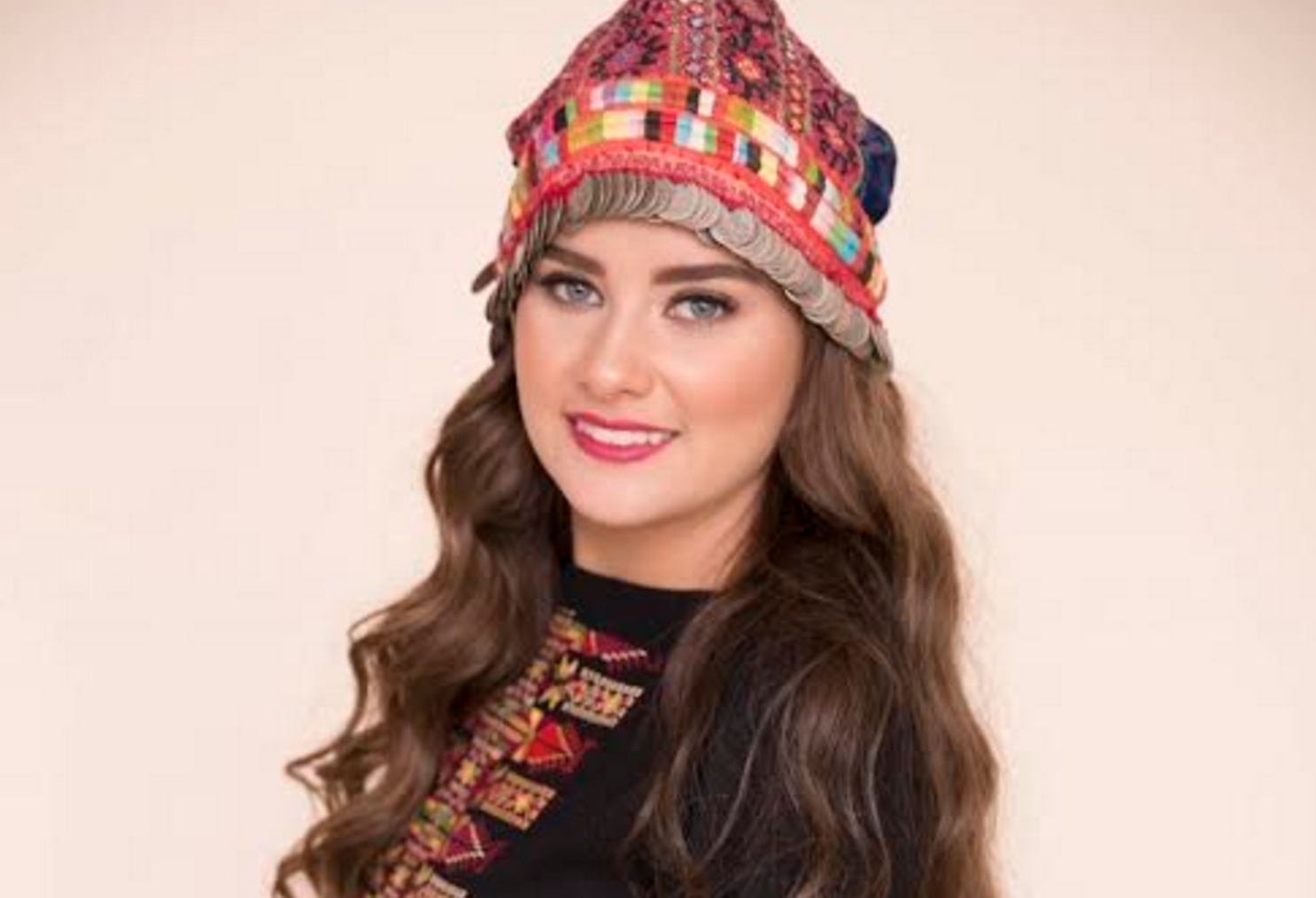 Palestinian beauty Natalie Rantissi on cloud nine as she competes for ...