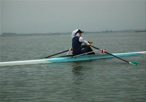 Iranian female Olympian bags silver at rowing qualifiers | Al Bawaba