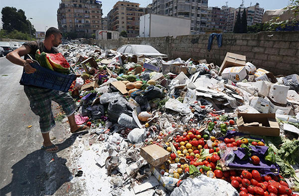 Lebanon trash troubles: Burj Hammoud landfill protests cause garbage ...