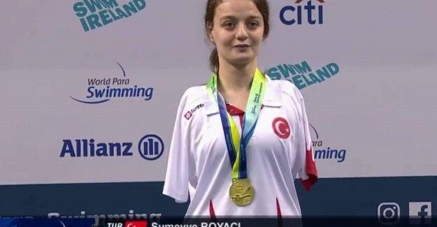 Turkish Swimmer Gets Gold Medal in European Para Championships | Al Bawaba
