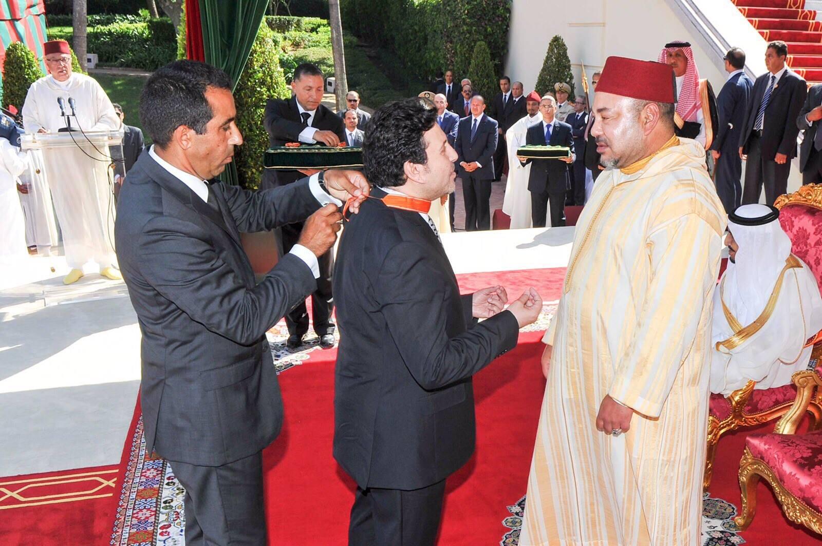 "King of music" Hani Shaker honored by the King of Morocco! | Al Bawaba