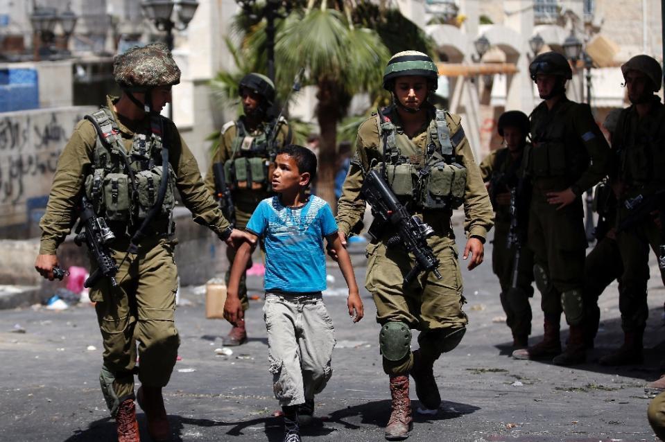 Undercover Israeli forces chase down, arrest three school children | Al ...
