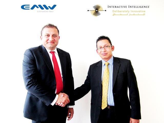 Interactive Intelligence and EMW sign partnership agreement for Middle ...
