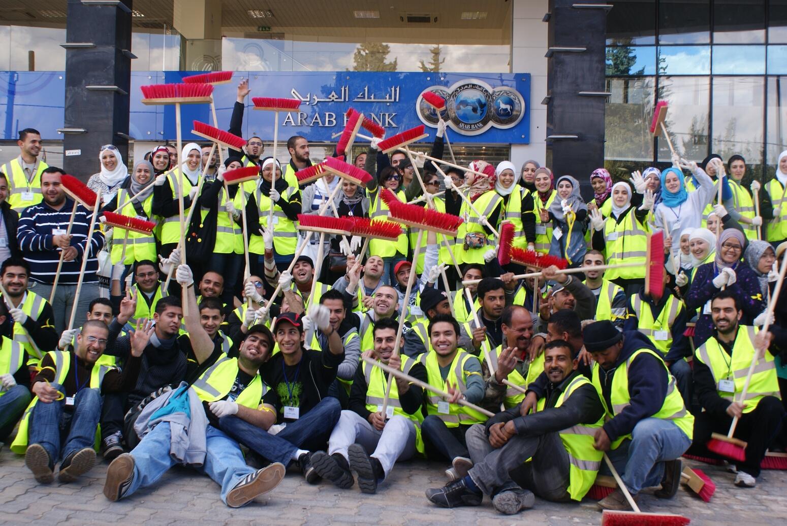 Irbid, Jordan, is protesting the right to voluntarily clean city! | Al ...