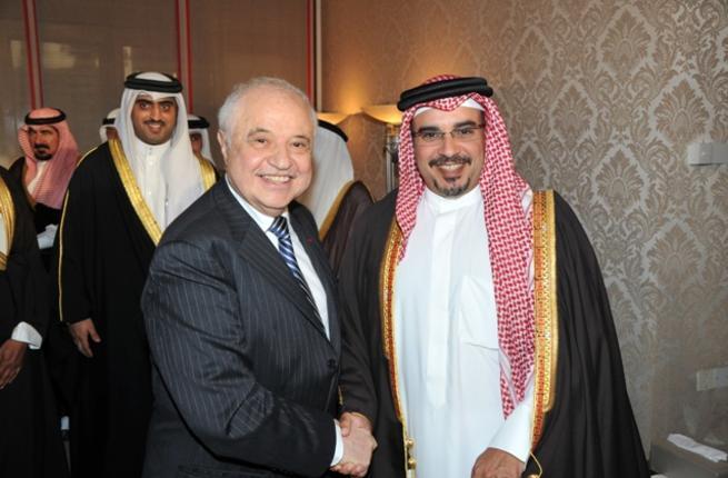 Abu-Ghazaleh meets Bahraini Crown Prince | Al Bawaba