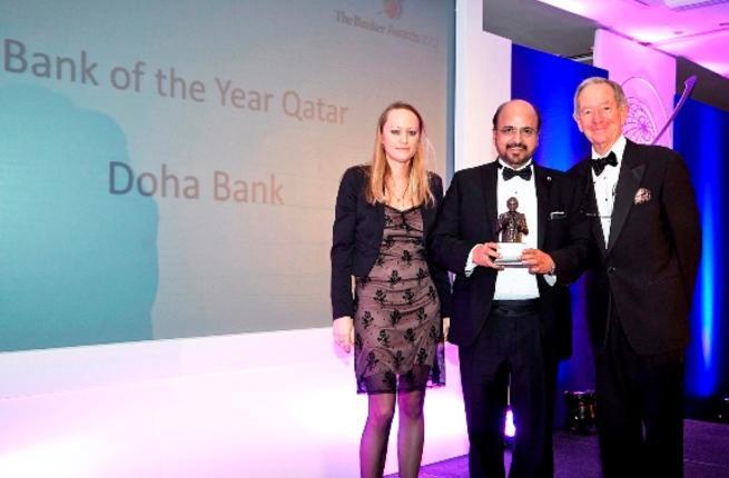 Doha Bank named “Bank of the Year 2013 – Qatar” at The Banker Awards in ...