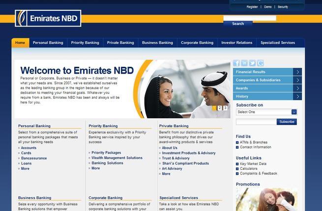 Emirates NBD launches next-generation website with interactive, user ...