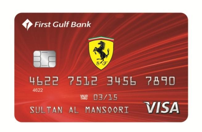 First Gulf Bank launches first Ferrari Credit Card in Middle East ...