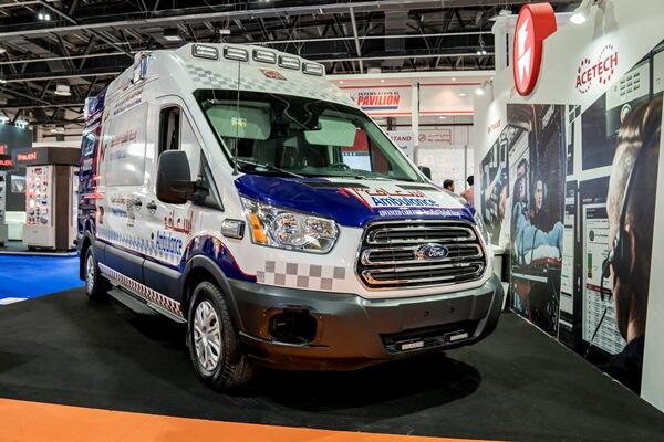Ford Transit takes centre stage at Arab Health with next generation ...