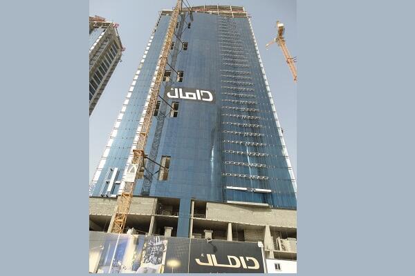 Cladding work at DAMAC Esclusiva and DAMAC Tower by Paramount Hotels ...