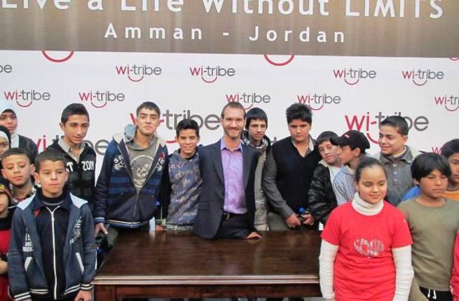wi-tribe Jordan gold sponsor for Australian motivational speaker Nick ...