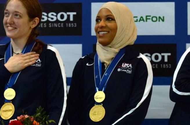 Ibtihaj Muhammad set to become first American athlete to compete in ...