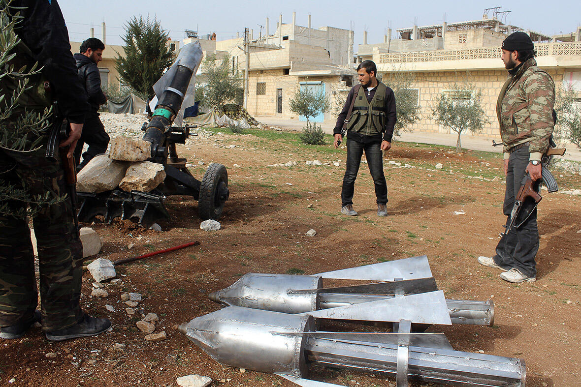 Syria's Southern Front claims it created a new rocket, but where did it ...
