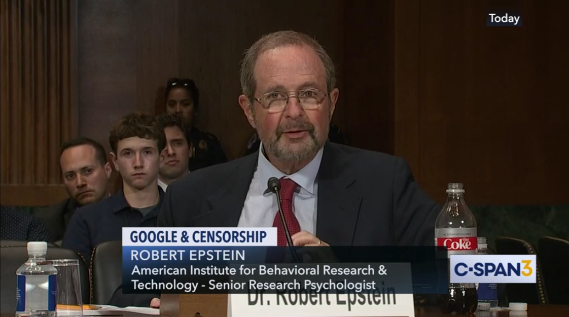 What if the Google Index was Public? On Dr. Robert Epstein and the ...