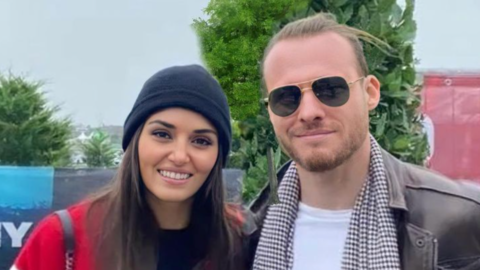 Hande Erçel, Kerem Bürsin celebrate daughter's birthday | Al Bawaba